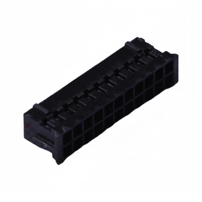 Hongxing HX20012-14Y Black Rectangular Connector Housing