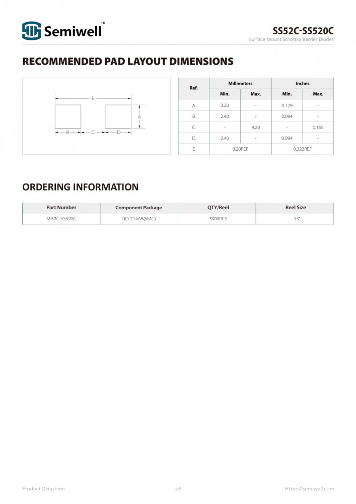 SS56C datasheet page 4