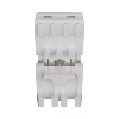 Appli-Mate RAST Power IDT Housing, 5.00mm Pitch, Direct/Indirect, Female, 2 Circuits, Fully Coded, Latch Between Circuits 1 and 2, Open End Walls for sale