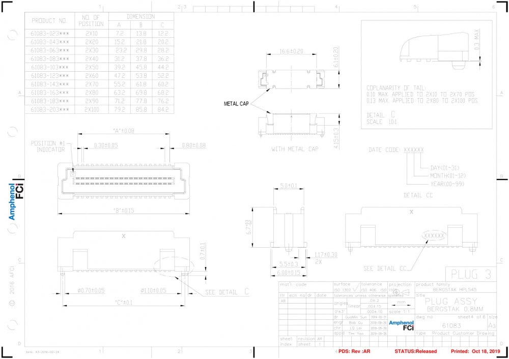 61083-124402LF technical drawing sheet 4