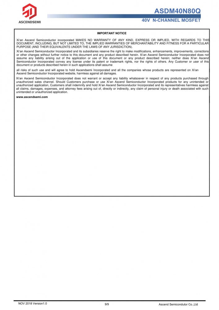 ASDM40N80Q-R datasheet page 9