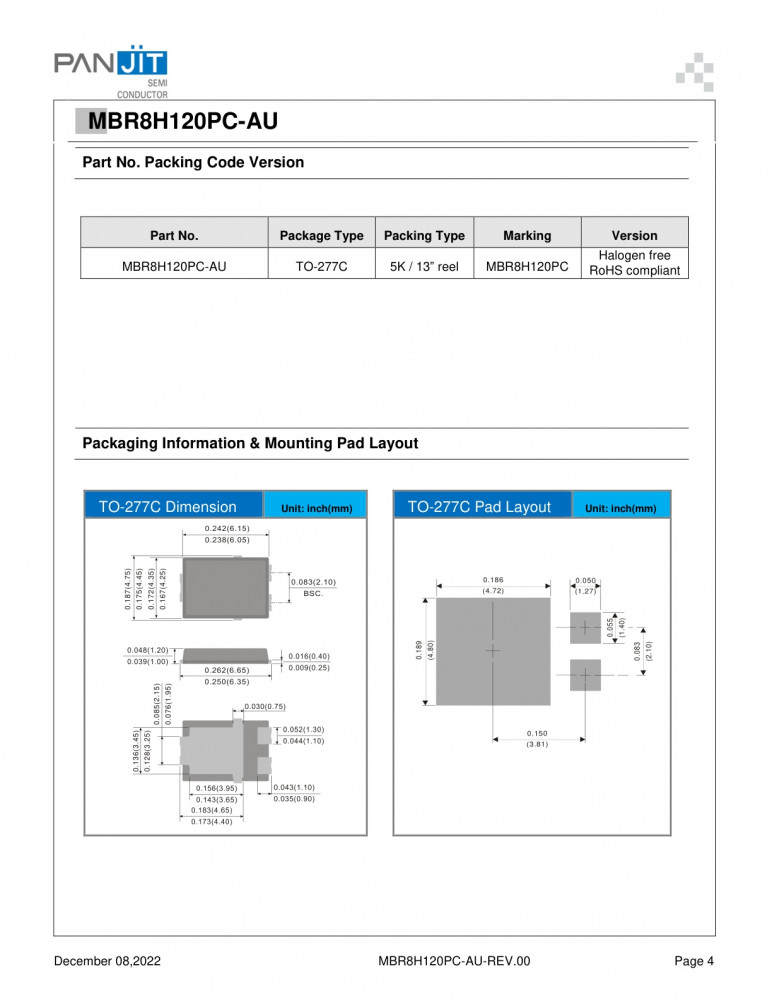 MBR8H120PC-AU datasheet page 4