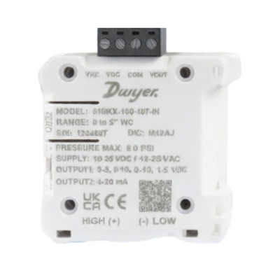 Dwyer 616KX-200-212-MM Differential Pressure Transmitter