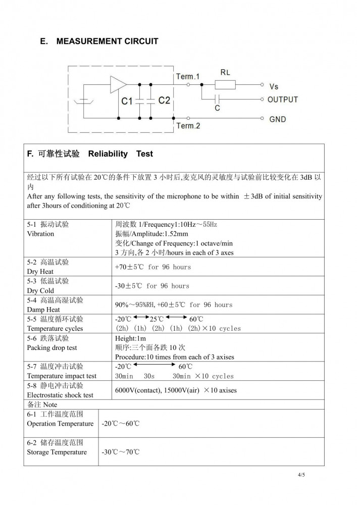 GMI9767 specification approval page 4