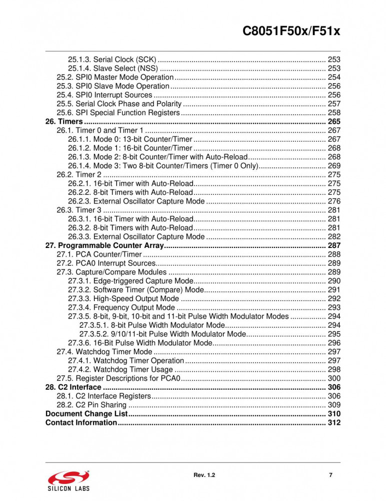 C8051F500-IQR datasheet page 7
