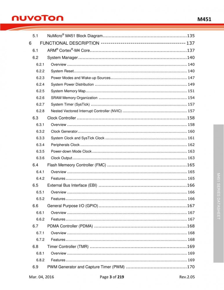 M453VG6AE datasheet page 3