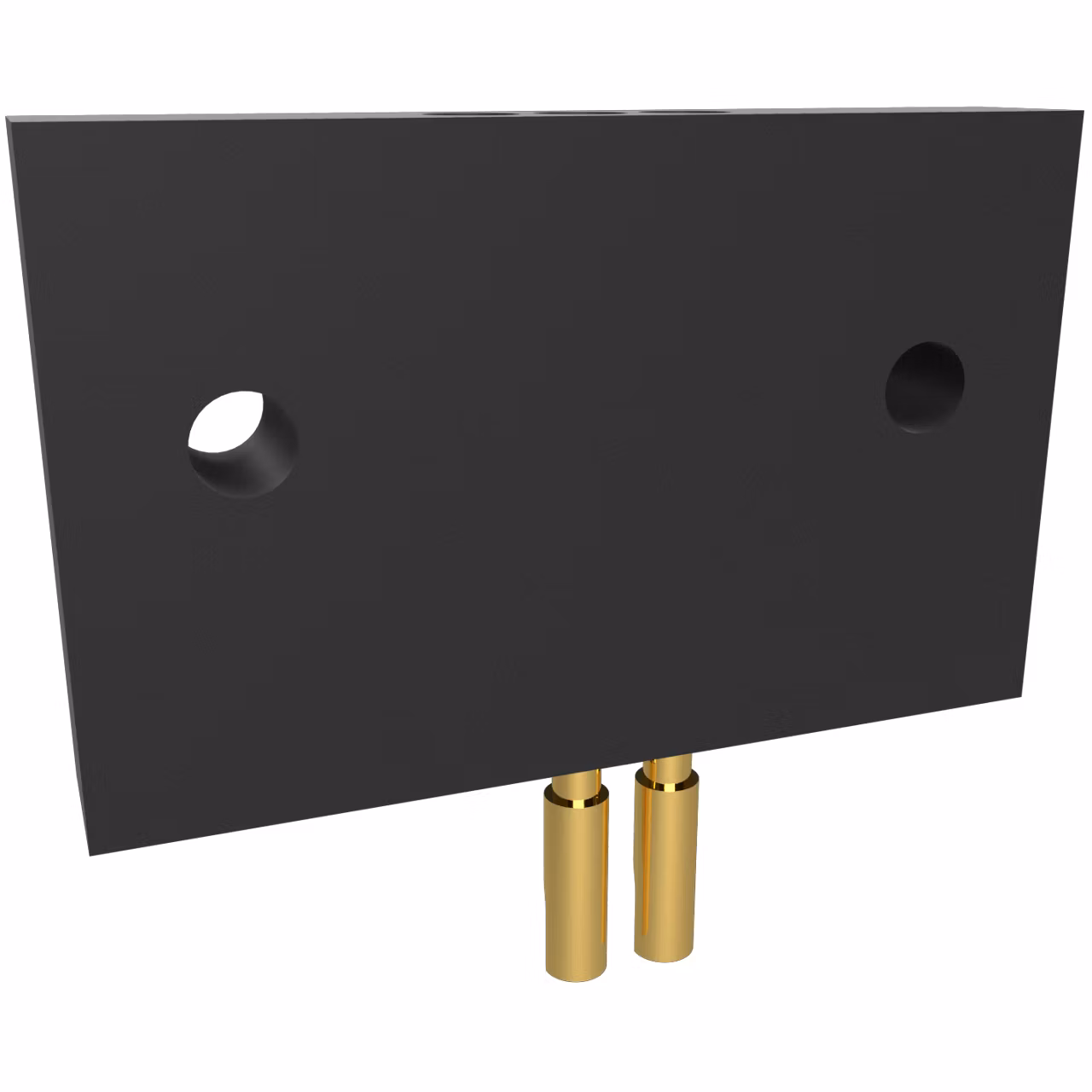 AirBorn AirStrip Cable Mount Plug, Vertical, Single Row, 0.050