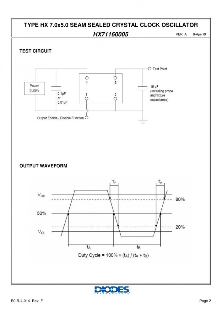 HX71160005 datasheet page 4