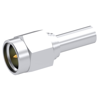SMA / STRAIGHT PLUG MALE CRIMP TYPE FOR 2.6/50 S CABLE PASSIVATED CAPTIVE CONTACT