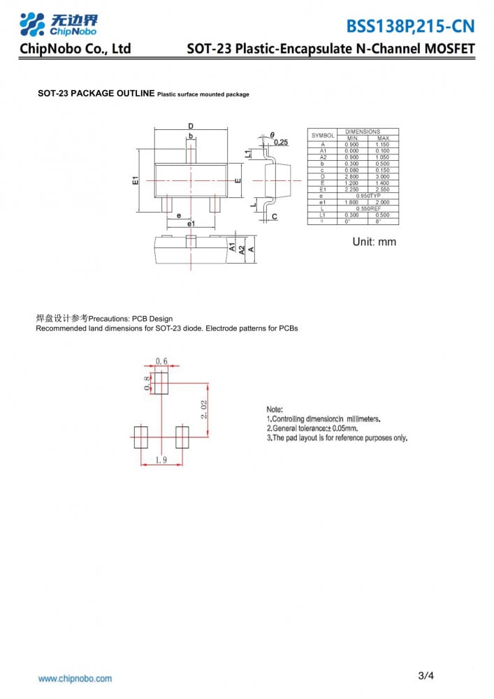 BSS138P,215-CN datasheet page 3