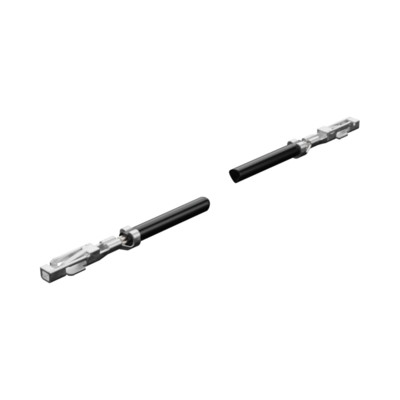 Pre-Crimped Lead iGrid Female-to-iGrid Female, Tin (Sn) Plating, 225.00mm Length, 22 AWG, Black for sale