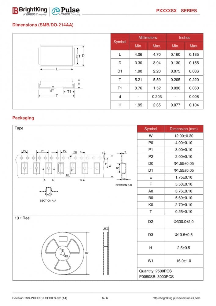 P1800SB datasheet page 6