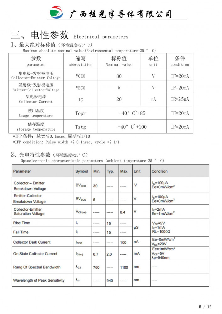 5A2K-10 specification page 5