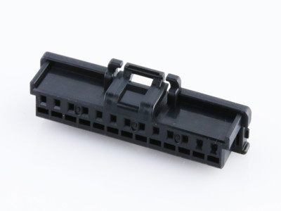 DuraClik TPA Wire-to-Board Receptacle Housing, 9 Circuits, Black