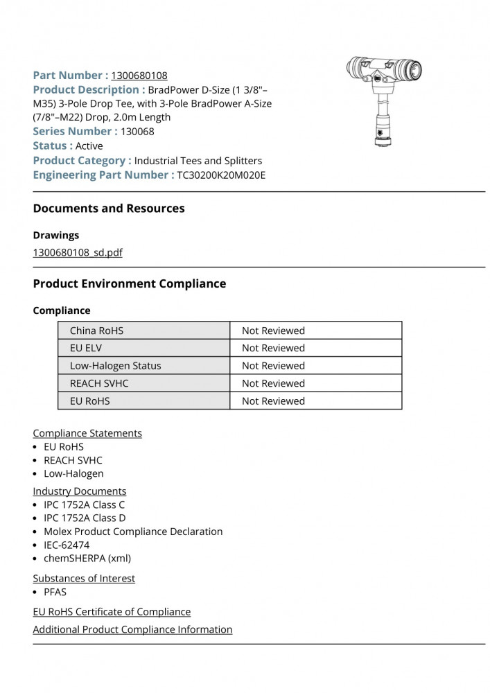 Supplied connector drawing image 1
