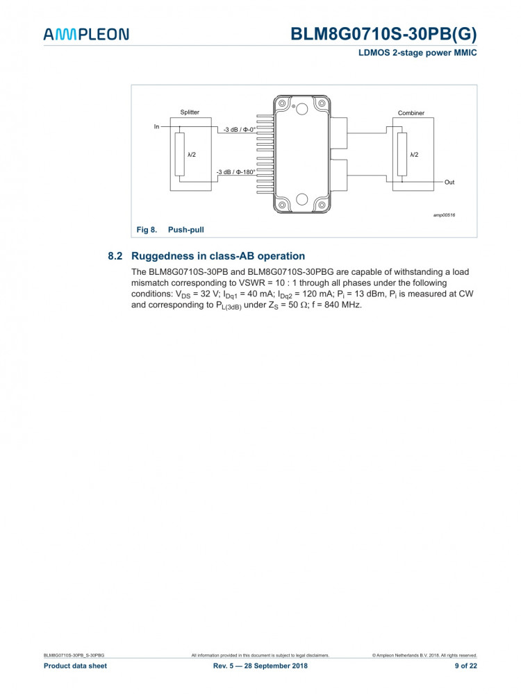 BLM8G0710S-30PBGY datasheet page 9