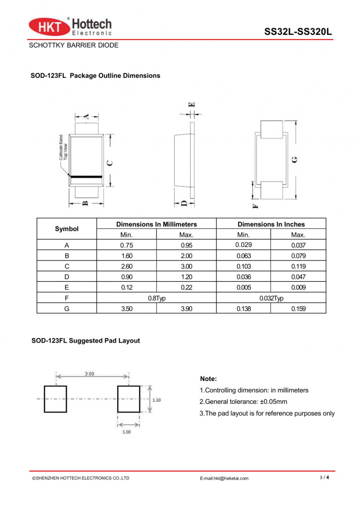 SS34L datasheet page 3