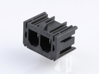 Sabre Right-Angle Header, 7.50mm Pitch, 3 Circuits, Glow-Wire Capable, 5.33mm Tail Length. for 2.40mm PCB, without Board Lock, Complies with the UL1977 finger proof access requirement