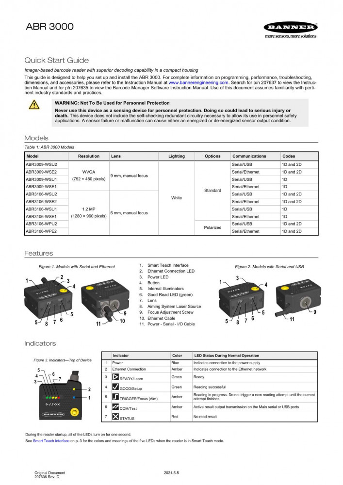 ABR3106-WSE1 document page 1
