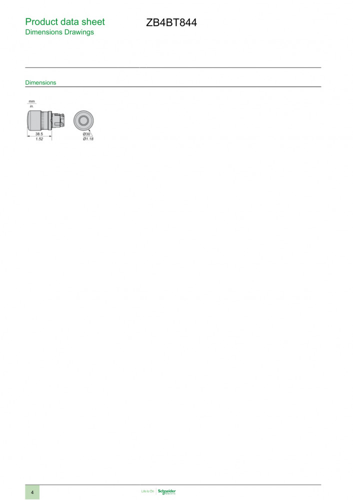ZB4BT844 technical document page 4
