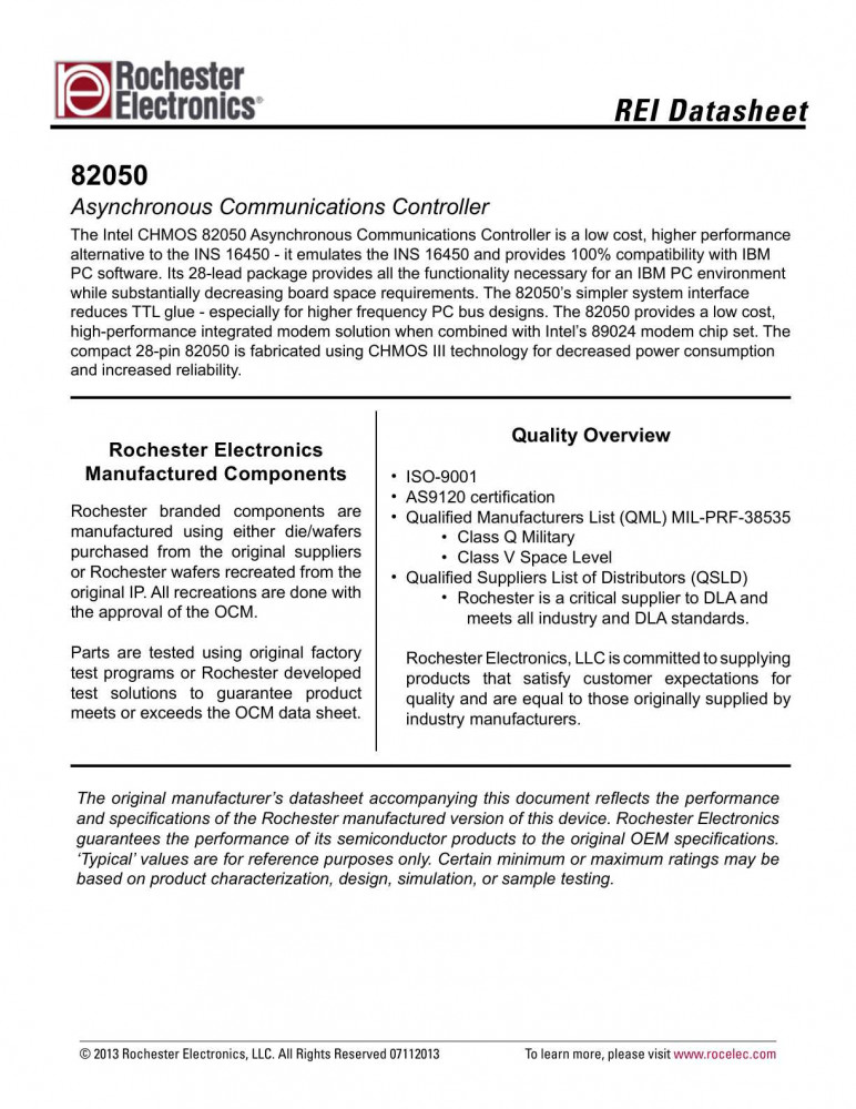 N82050 technical document page 1