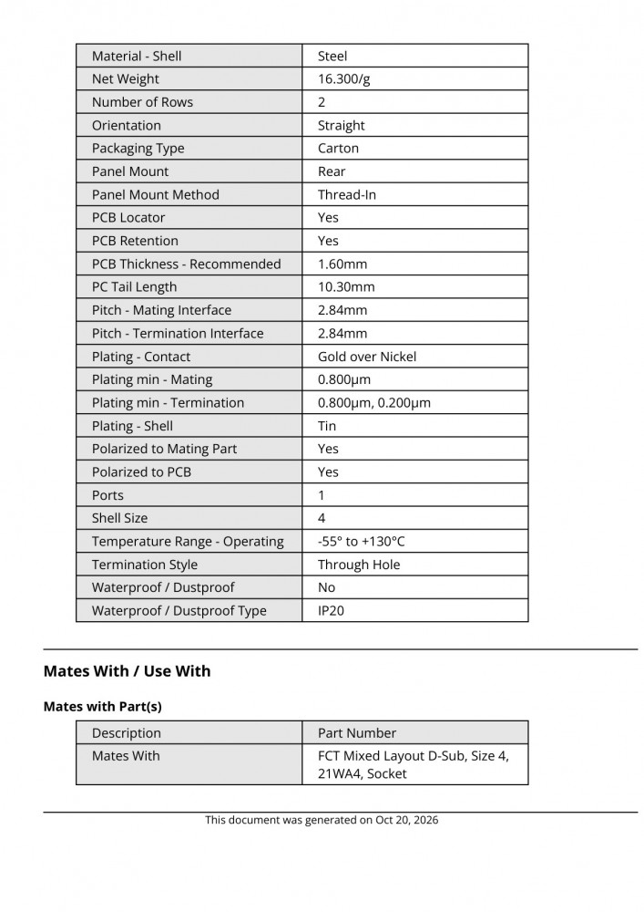 MOLEX 1731070931 technical drawing page 3