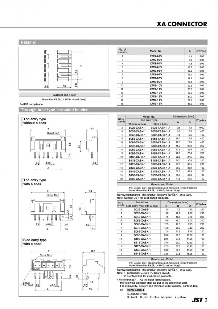 JST XARP-08V document page 3