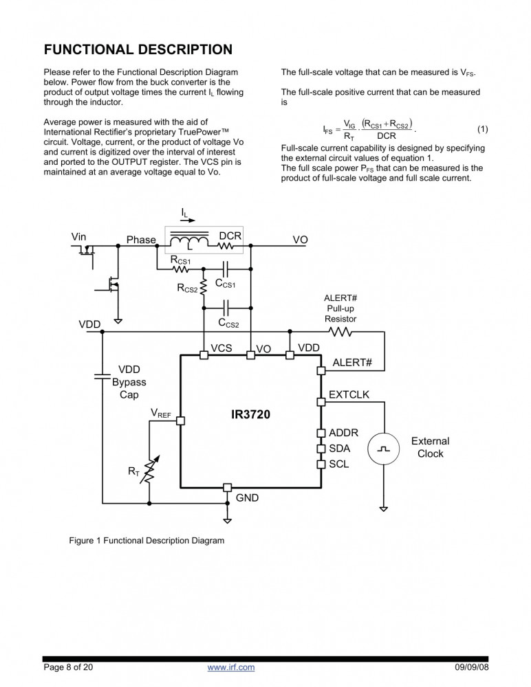 IR3720 technical document page 8