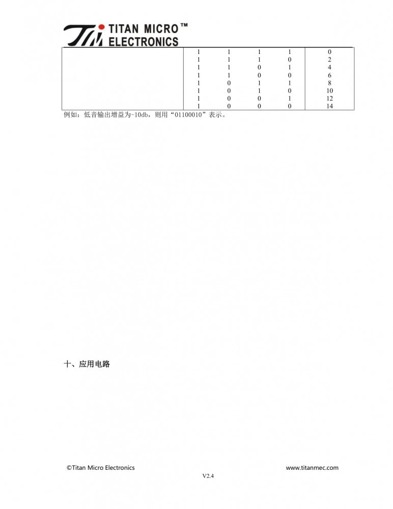 TM2313 datasheet page 10