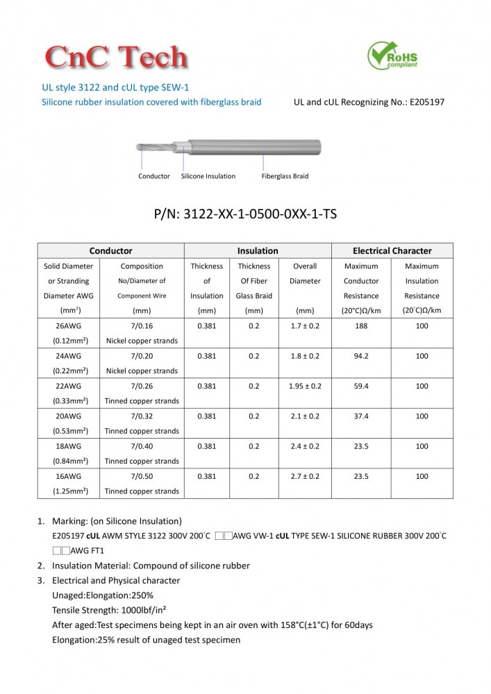 CNC Tech 3122 series technical document page 1