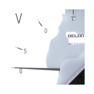 Delixi Electric 42L6V15KVD100V Analog Voltmeter Chip for Precise Voltage Measurement
