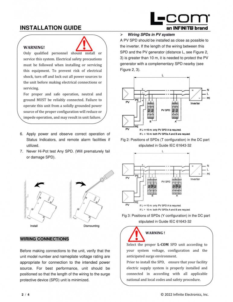 I2R-T2DC series technical document page 2