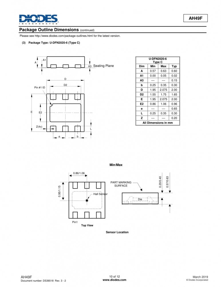 AH49F datasheet page 10
