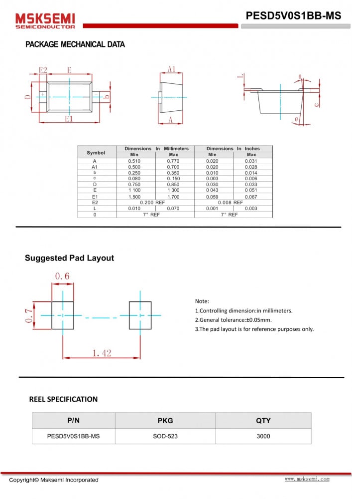 PESD5V0S1BB-MS datasheet page 4
