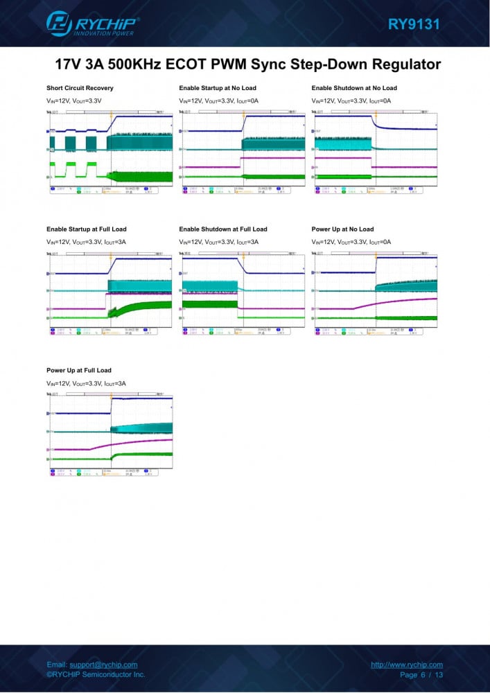 RY9131 datasheet page 6
