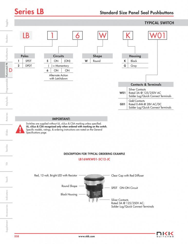 LB-series manufacturer document page 2