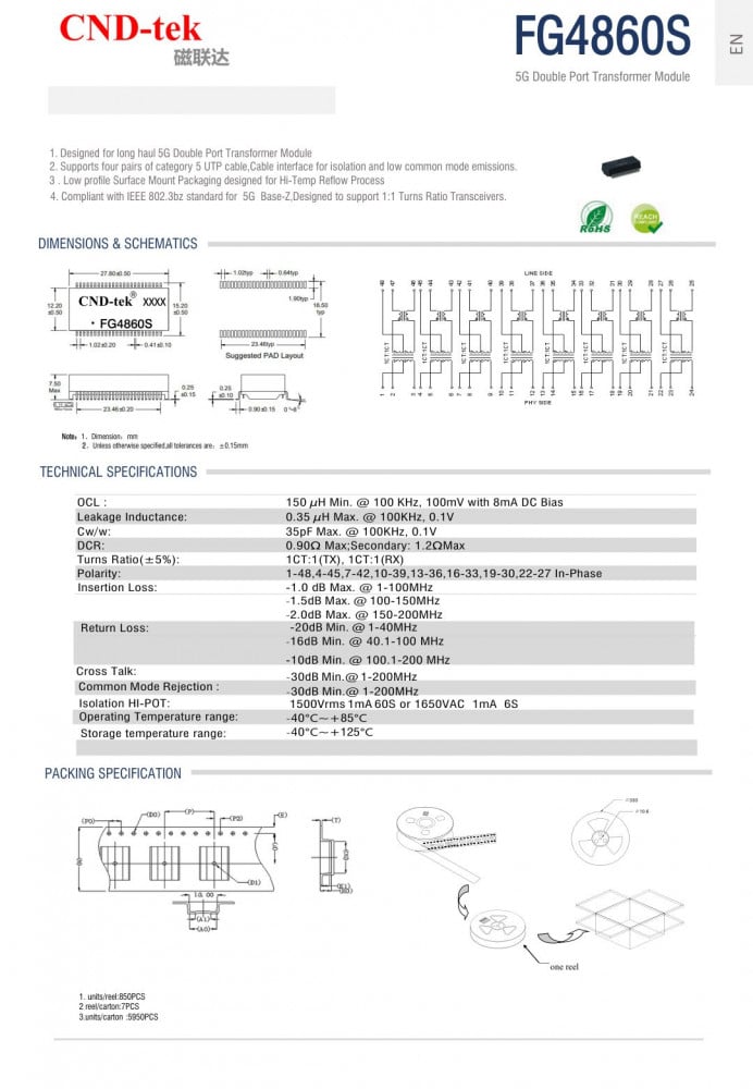 FG4860S datasheet preview