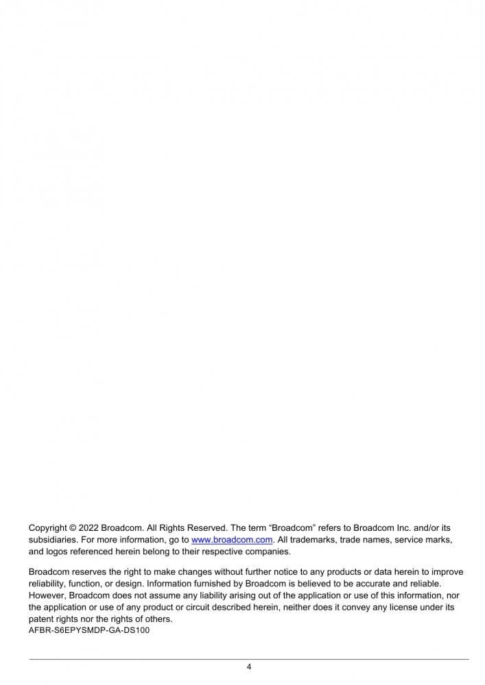 AFBR-S6EPY32271R datasheet page 4