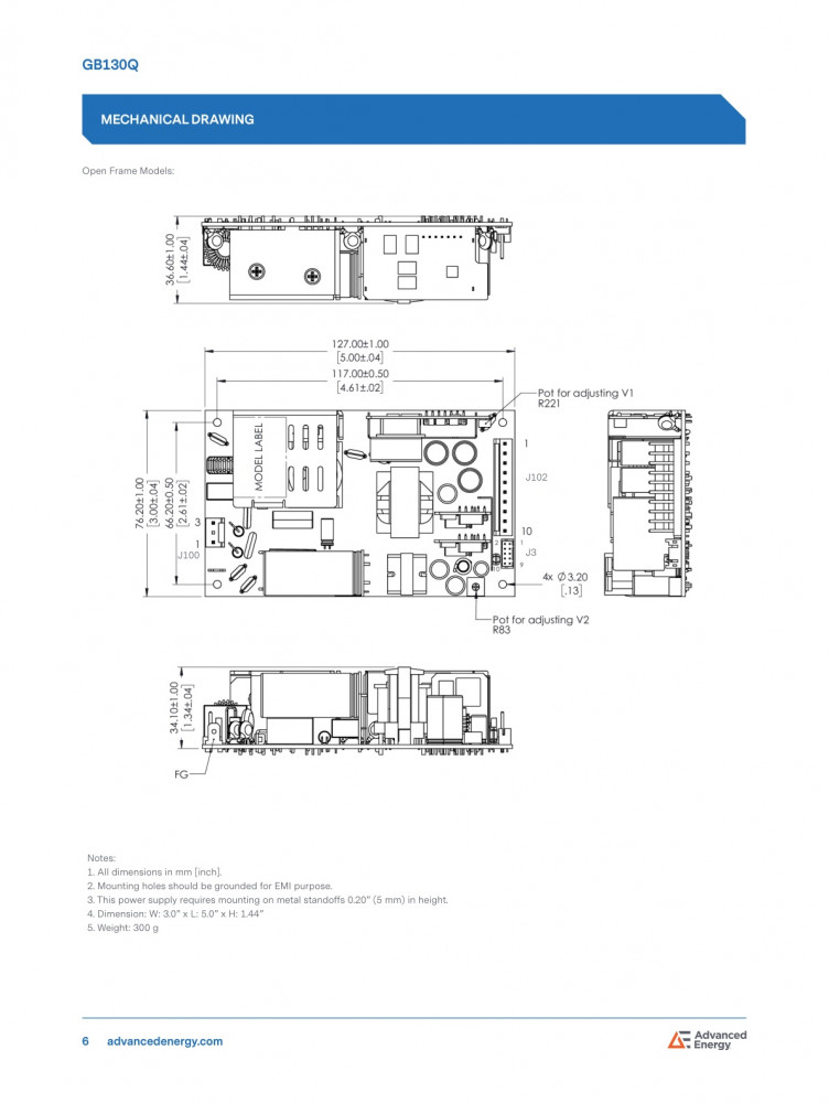 GB130Q datasheet page 6