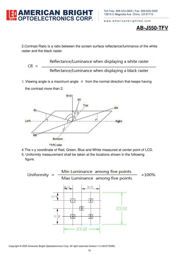 AB-J550-TFV document page 10