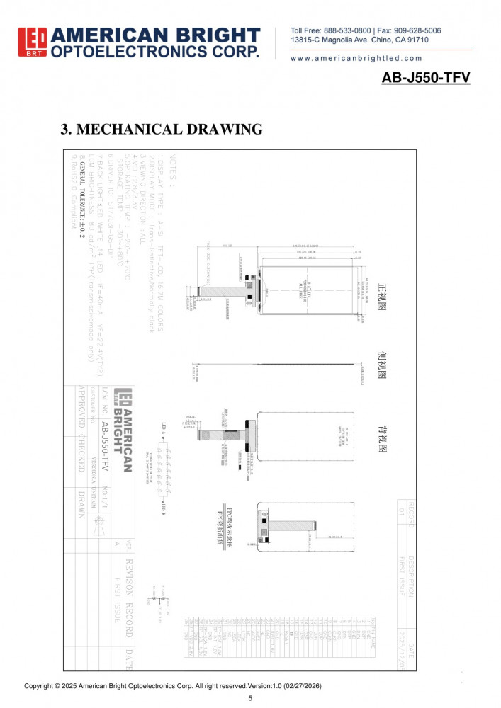 AB-J550-TFV document page 5