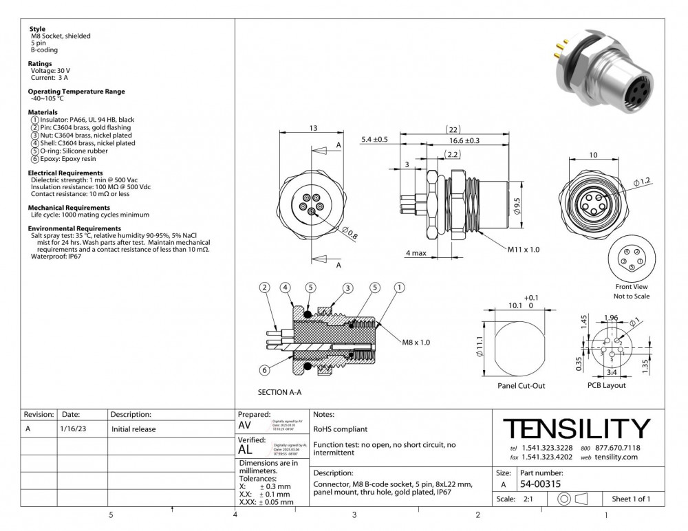 54-00315 product drawing preview