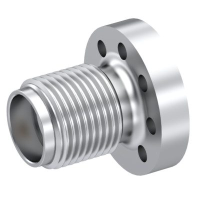SMA / STRAIGHT JACK RECEPTACLE FEMALE GOLD NON-CAPTIVE CONTACT|SMALL DIAMETER FLANGE