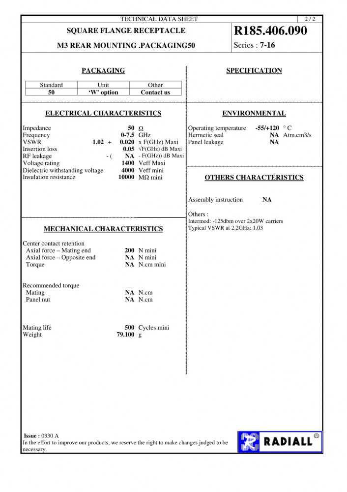 R185406090 technical document, page 2