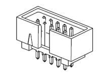 C-Grid Vertical Header Assembly, Dual Row, 14 Circuits for sale