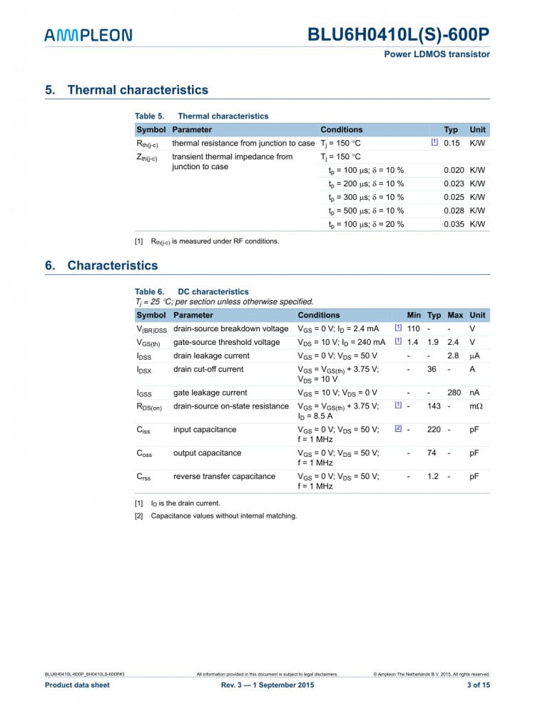 BLU6H0410LS-600P datasheet page 3