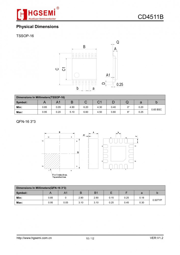 CD4511B datasheet page 10