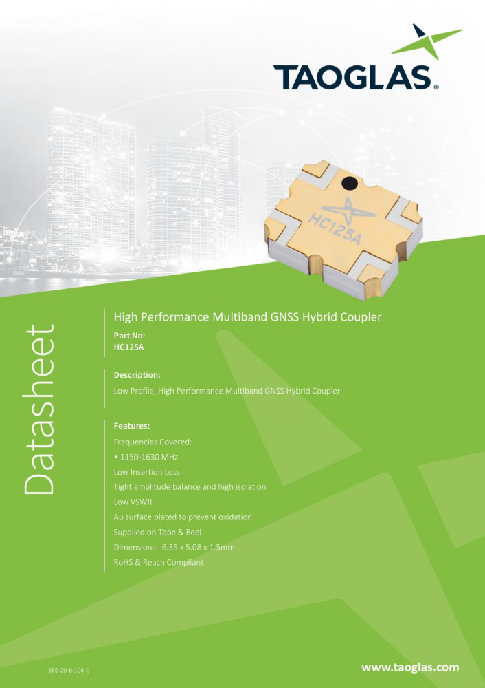 HC125.A datasheet page 1
