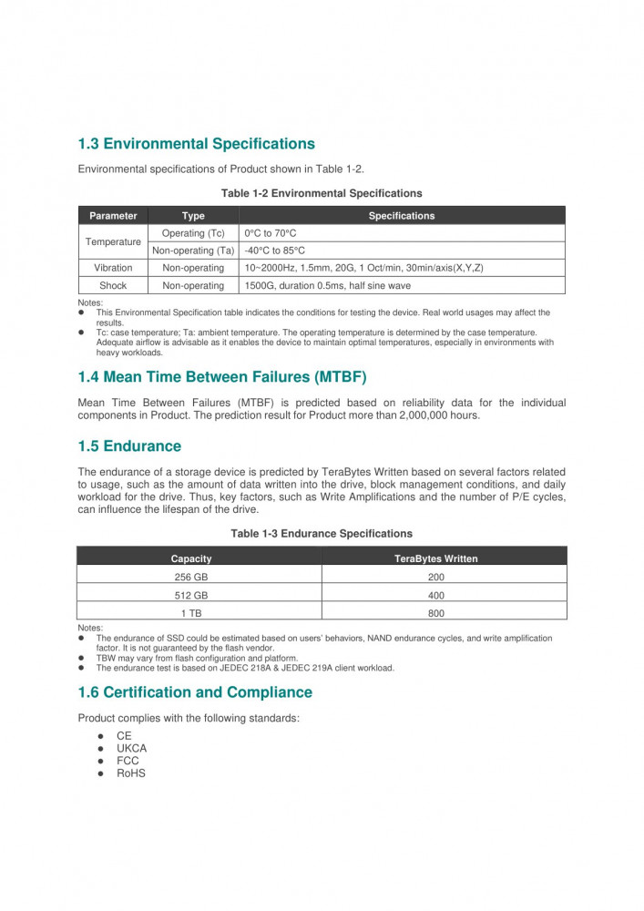 SMI-80-Pxxx-AC3 product specification document page 5