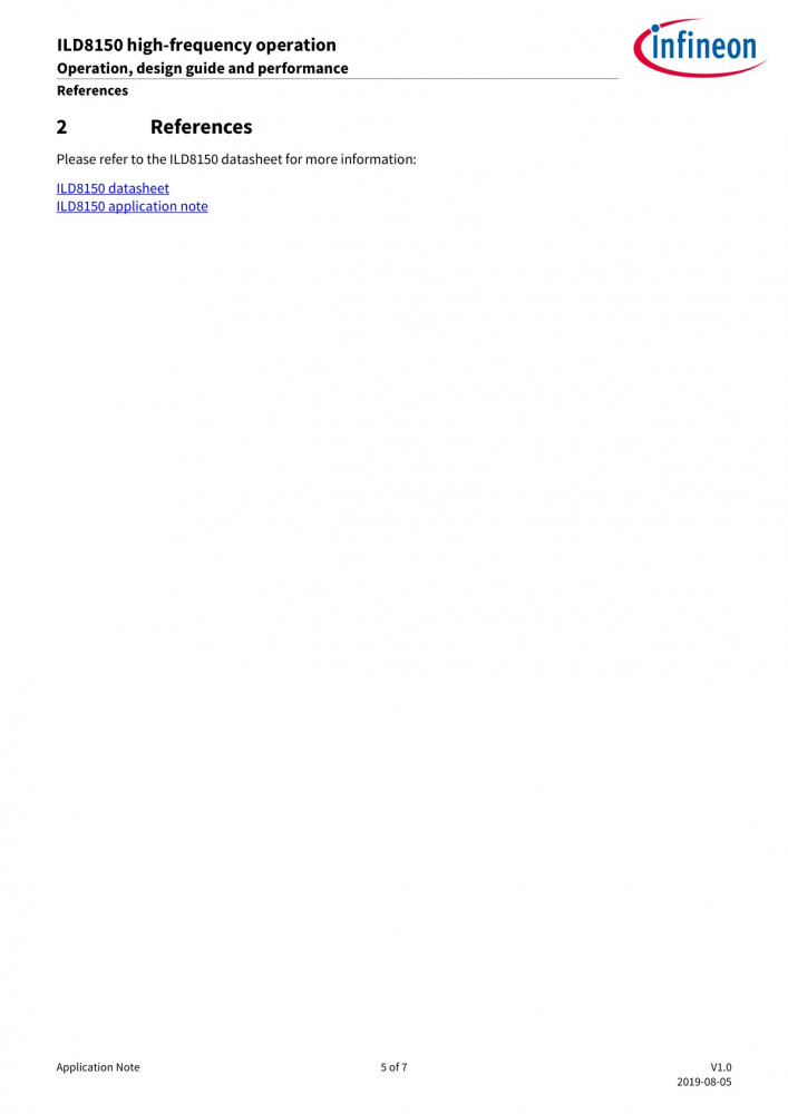 Infineon ILD8150 technical document page 5